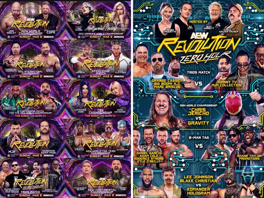 AEW Revolution 2025: Match Card, Prediction, Date, Streaming, and more