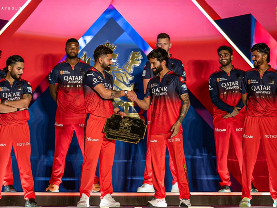 Virat Kohli on RCB captain Rajat Patidar during Unbox Event 2025
