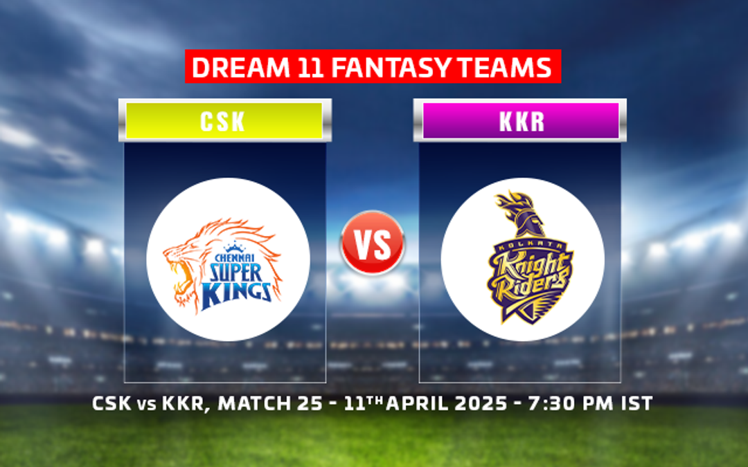 CSK vs KKR Dream11 Prediction, Playing XI, IPL Fantasy Cricket Tips, Today Dream11 Team for ...