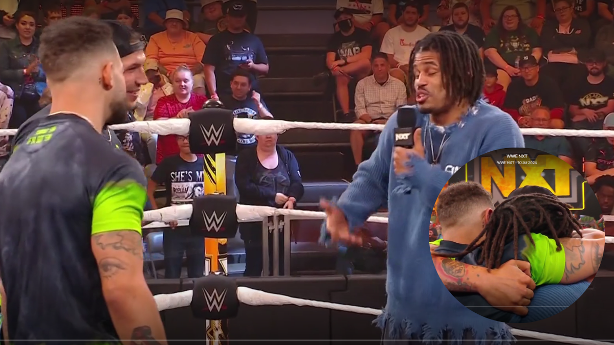 TNA x WWE reunion as The Rascalz show up at NXT and stop Wes Lee from ...