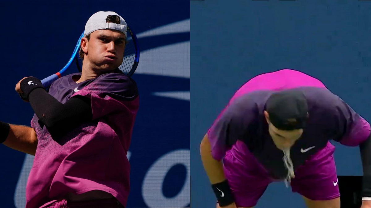 Draper vomits during US Open semi final