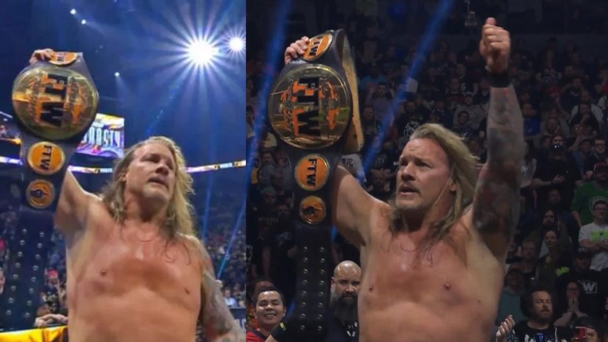 Chris Jericho establishes himself as heel by beating Hook in AEW ...