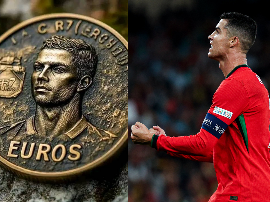 Portugal launch new 7-Euro Coin to celebrate Cristiano Ronaldo's legacy