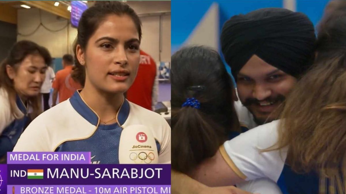 Manu Bhakar बे रचा इतिहास, भारत के लिए जीता दूसरा मेडल