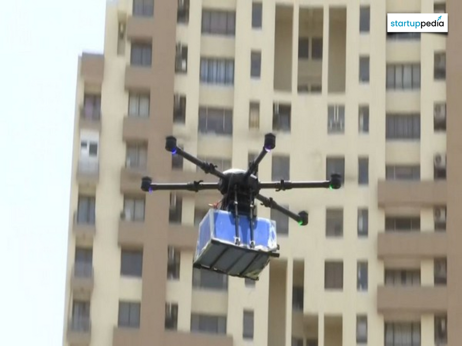 Skye Air Launches Drones To Deliver Groceries, Medicines In Gurugram