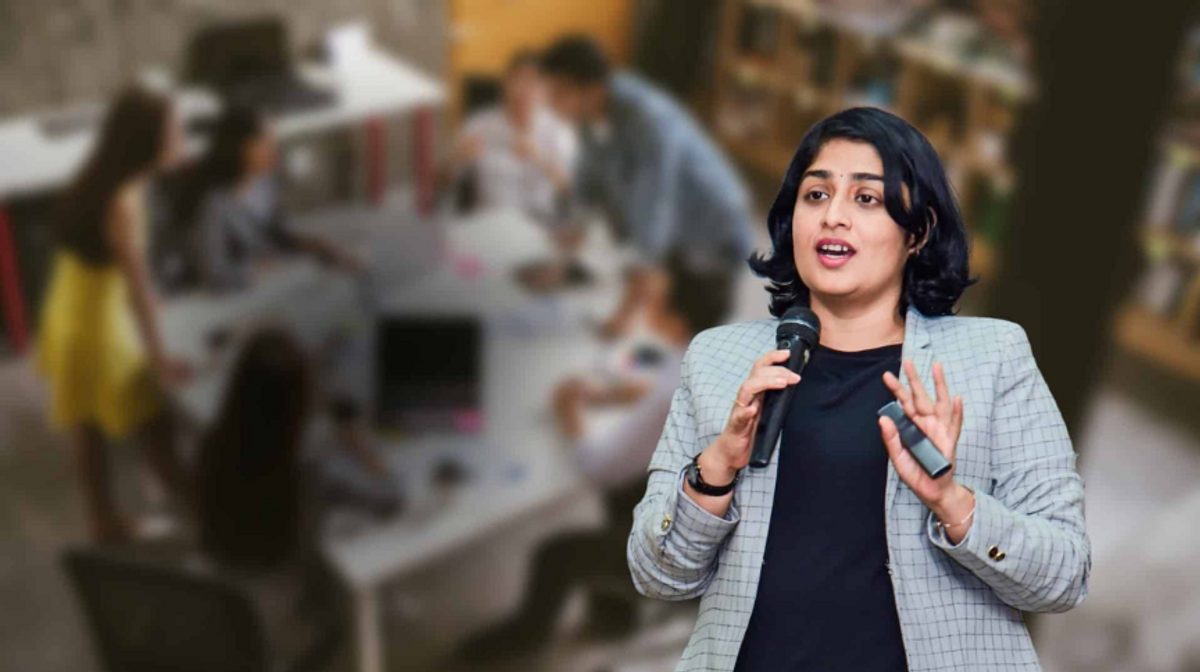 தொழில் தொடங்குவதற்காக ஆலோசனை தருகிறார் Sangeetha S Abishek