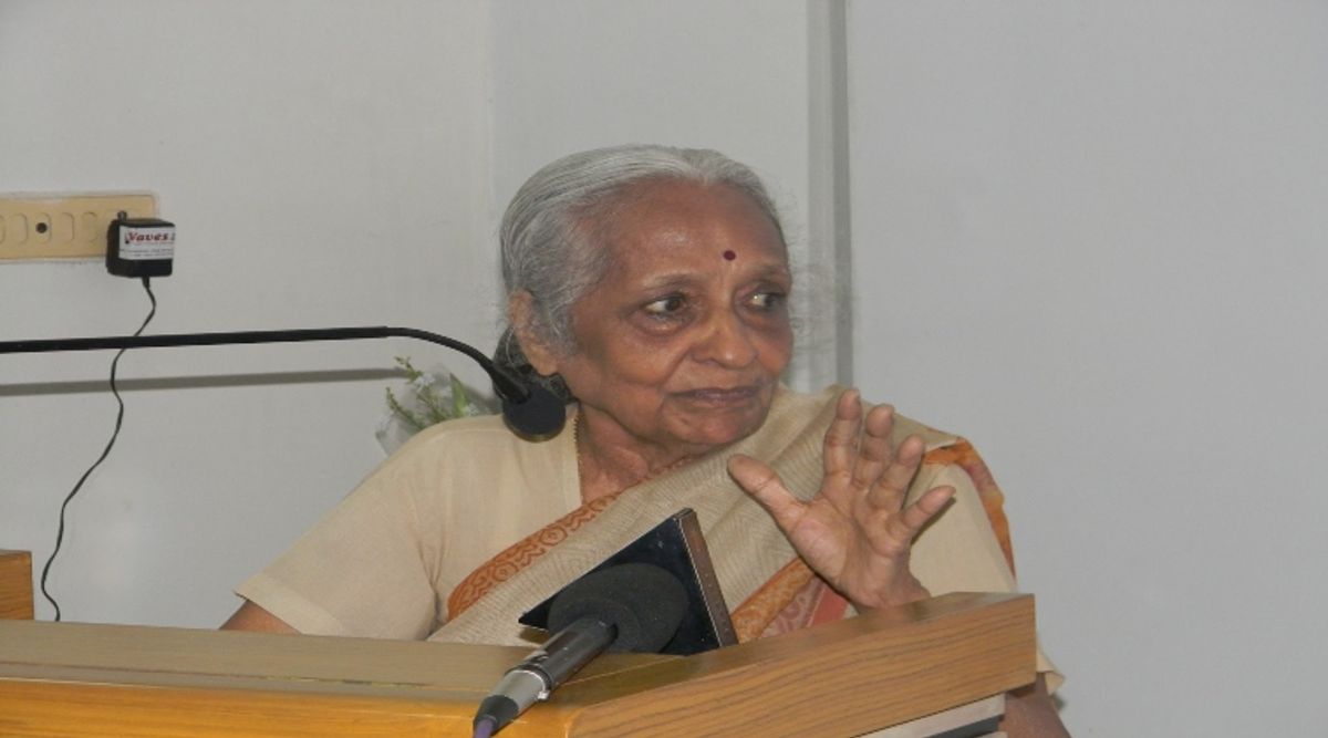 அடையார் புற்றுநோய் நிறுவன தலைவர் டாக்டர் சாந்தா மரணம்