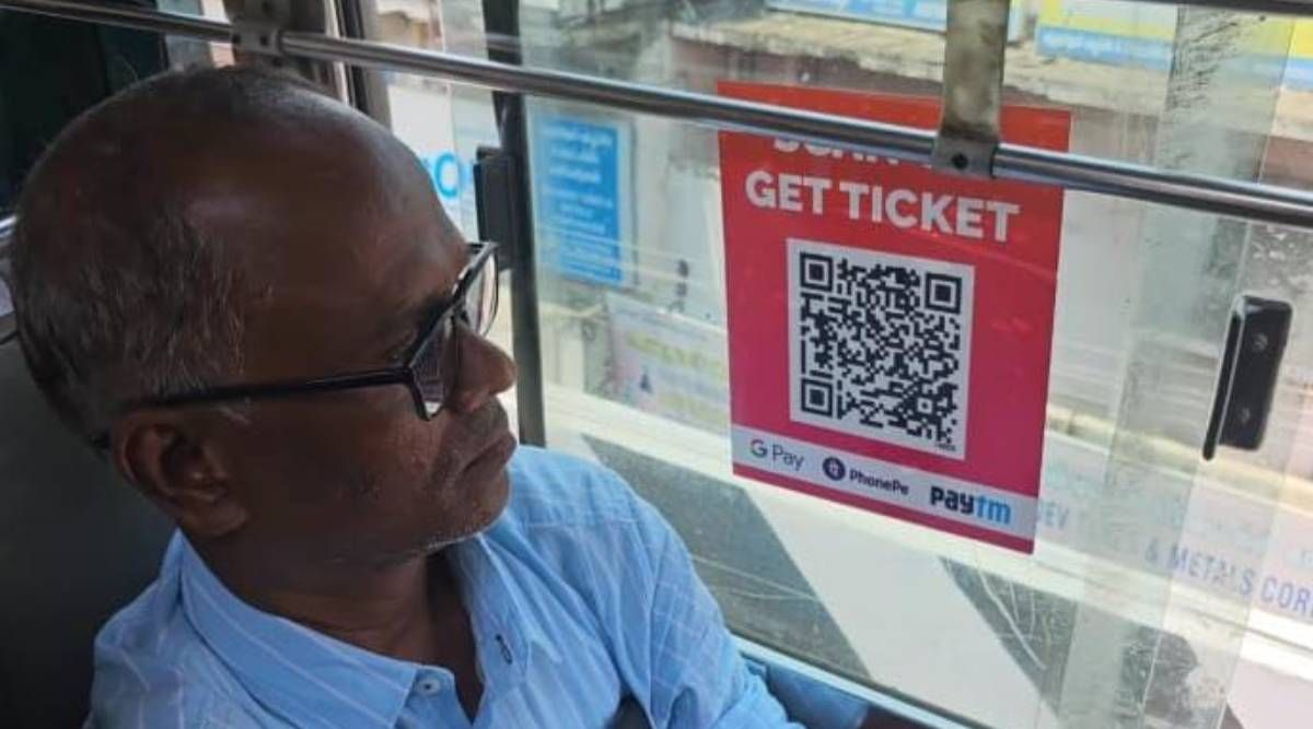 தமிழகத்தில் முதல்முறை: சில்லறை பிரச்சனைக்கு குட் பை; கோவை பேருந்தில் ...