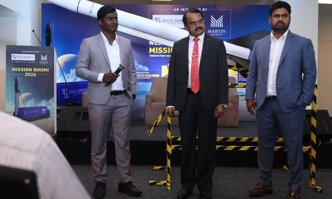 Truck driver’s son created India’s first reusable hybrid rocket