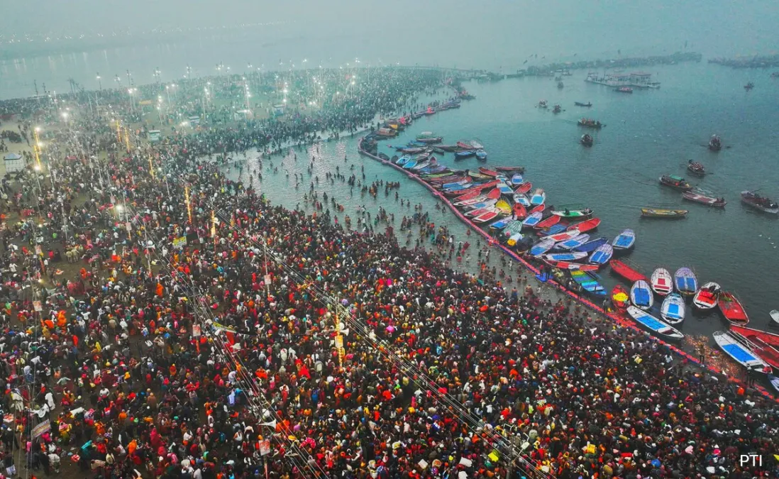 High faecal bacteria found in river water at Maha Kumbh: Pollution CPCB ...