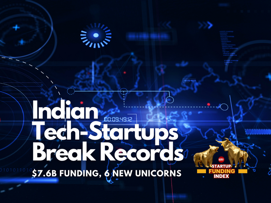 Tech Boom in India: $7.6B Funding and 6 New Unicorns