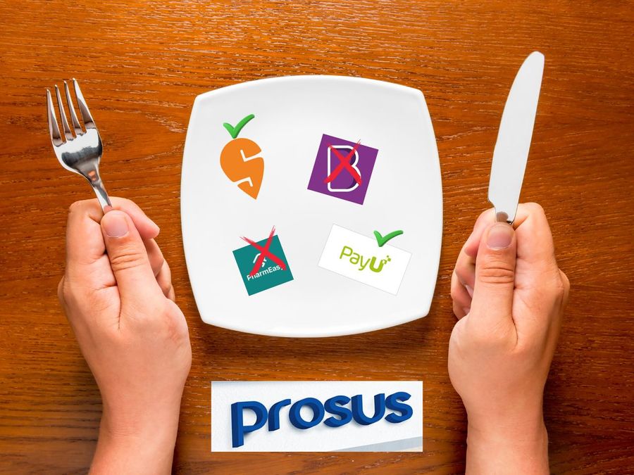 Prosus Plate: Swiggy Savors, PayU Pops, Pharmeasy Flops