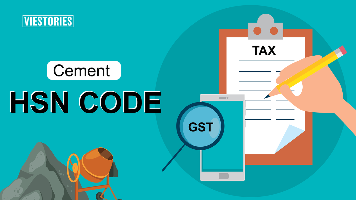 HSN Code 2523 and GST% for Cement