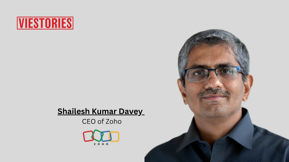 Shailesh Kumar Davey Appoints As New CEO of Zoho