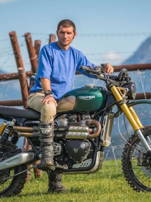 Guy Martin is a British former motorcycle racer