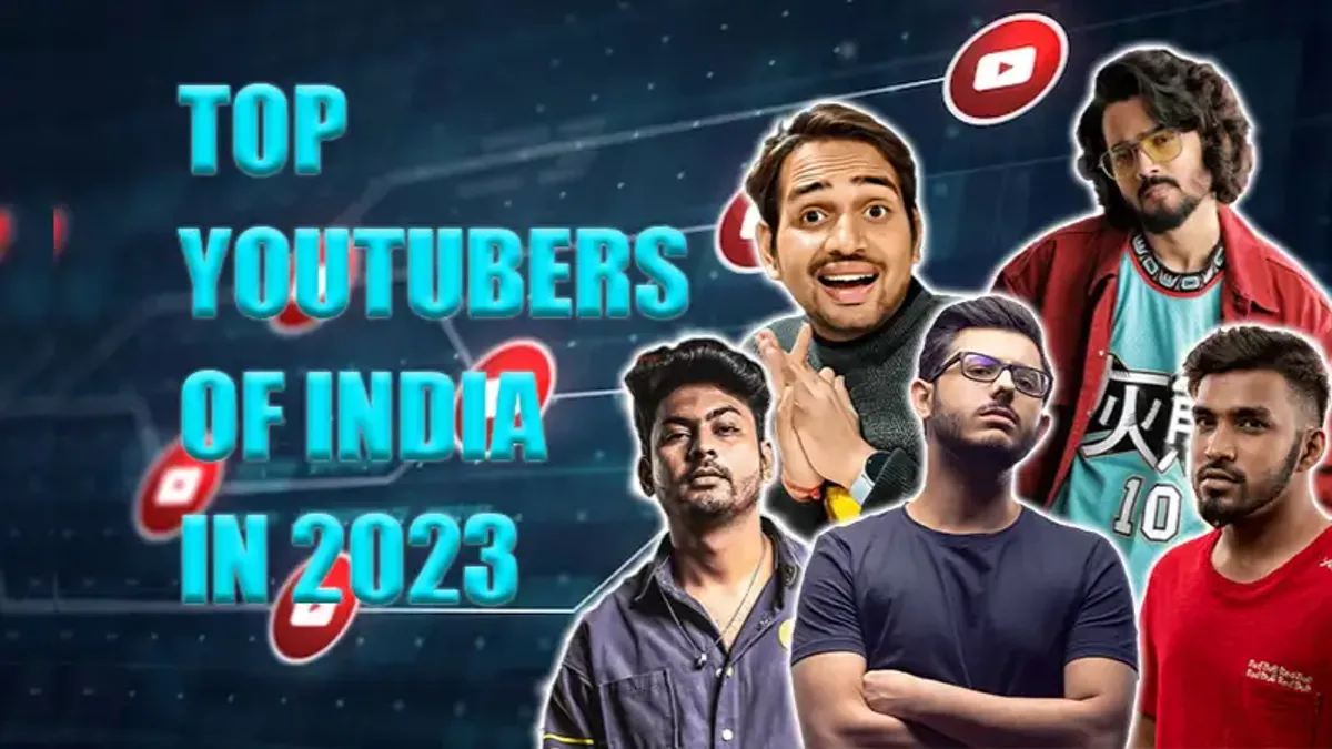 Top 10 YouTubers in India 2024