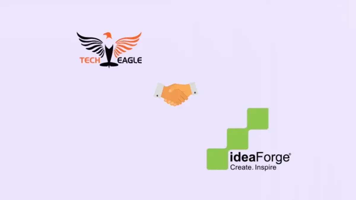 TechEagle Partners with IdeaForge To Boost Its Drone Technology