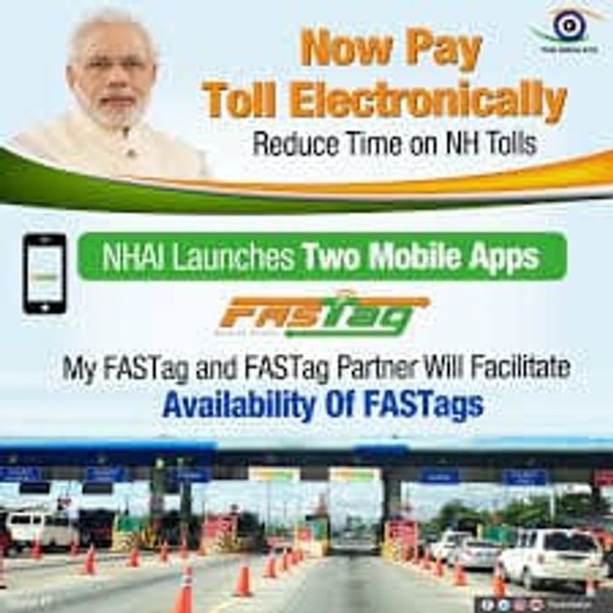 Paying tolls on highway becomes easy; NHAI FASTag can be purchased on ...