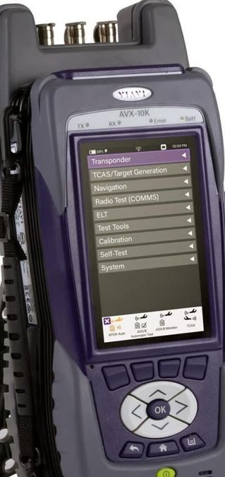 VIAVI AVX-10K flight line test set approved for use on boeing ...