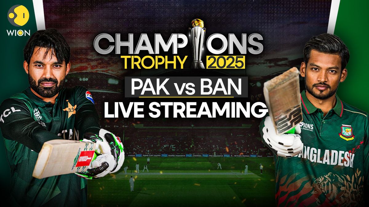 Pakistan vs Bangladesh Champions Trophy 2025: Live streaming, match ...