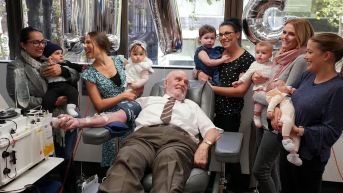 ‘Man with the golden arm’: Australian who saved lives of 2.4 million ...