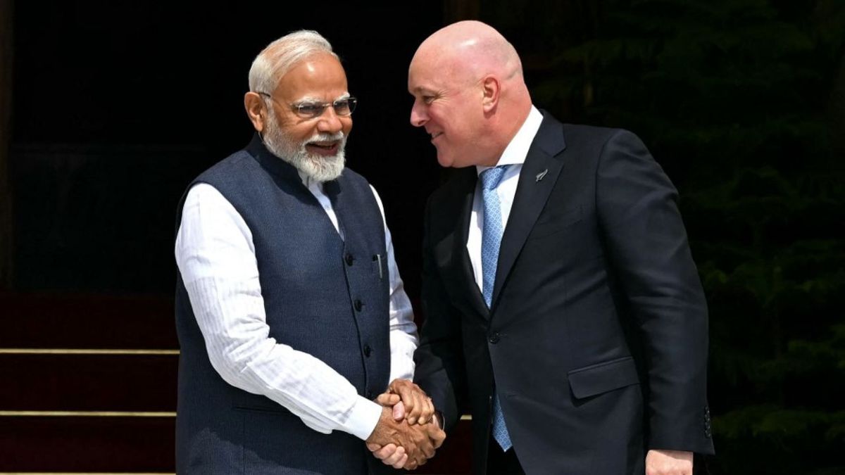 New Zealand PM Luxon cheekily reminds PM Modi of India’s Test series ...