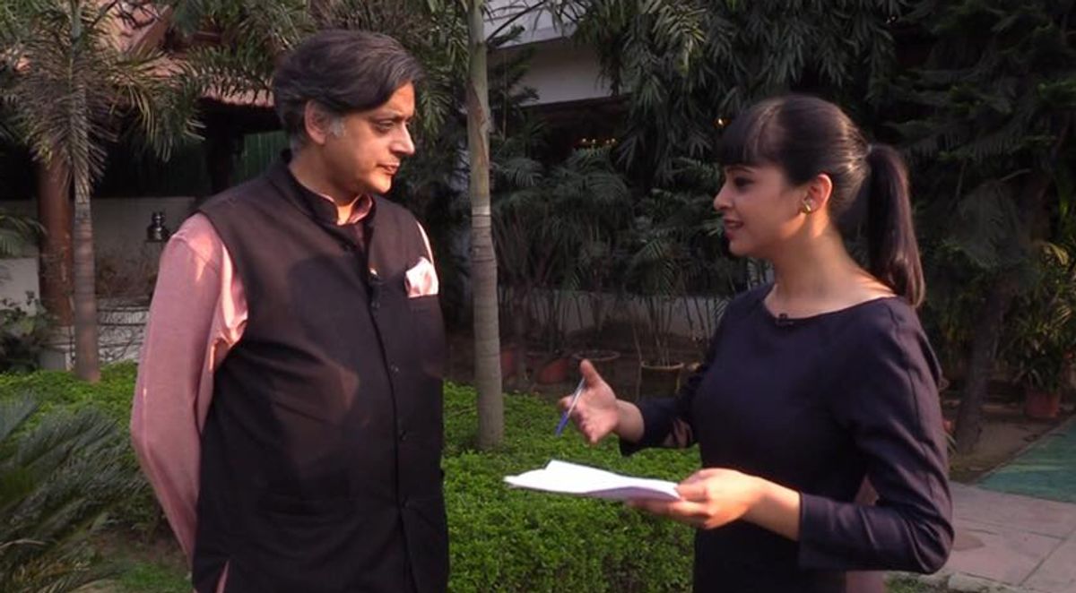 EXCLUSIVE: Dr Shashi Tharoor speaks to WION's Jessica Taneja