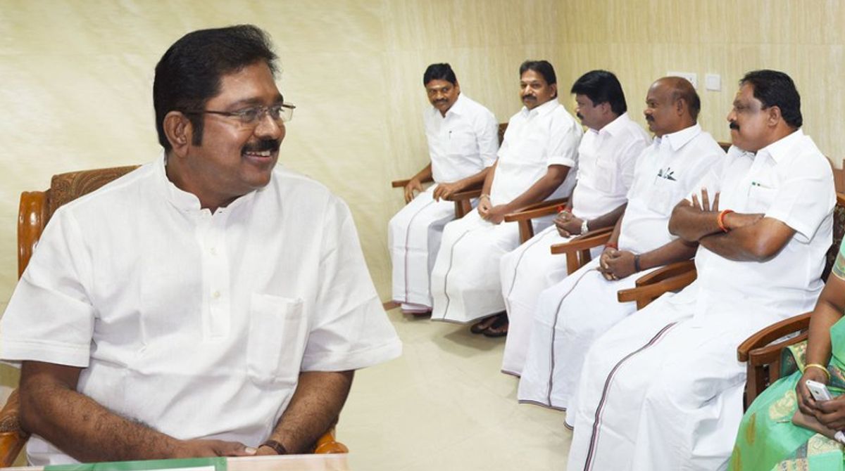 AIADMK's Dinakaran reaches Delhi, to appear before police in election ...