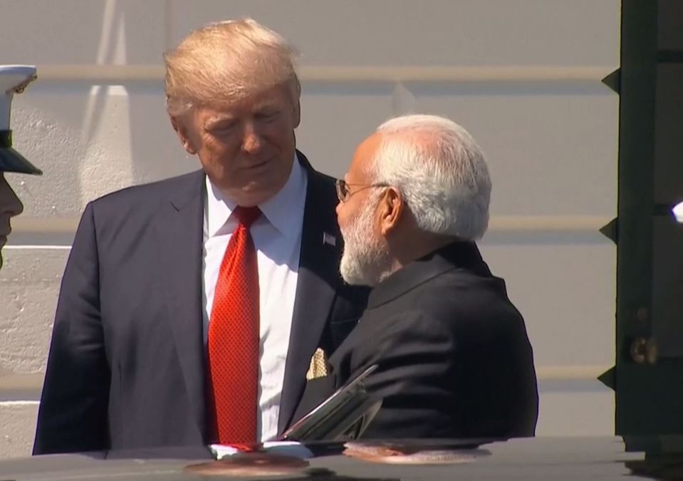 Watch: POTUS welcomes PM Modi at White House, says India doing well ...