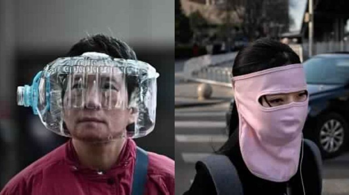 The innovative and the bizarre: Face masks receive the creative treatment!