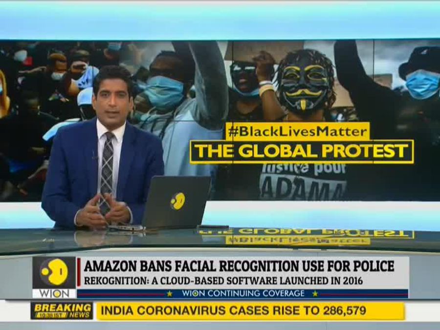 Amazon bans police from using its facial recognition technology