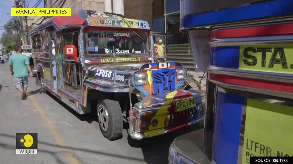 Iconic jeepneys back on the road in Philippine capital