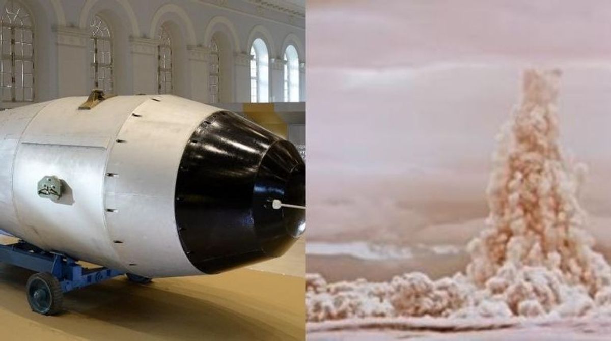 'Tsar Bomba': Russia declassifies the footage of biggest nuclear weapon ...