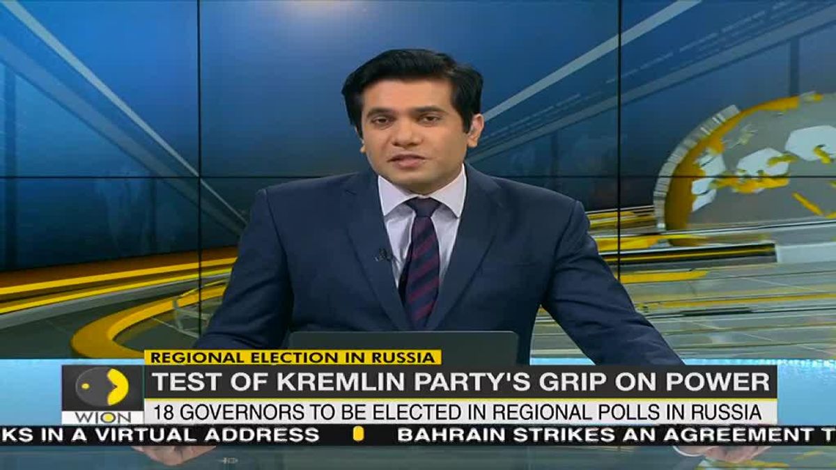 Regional election in Russia: Test of Kremlin party's grip on power ...