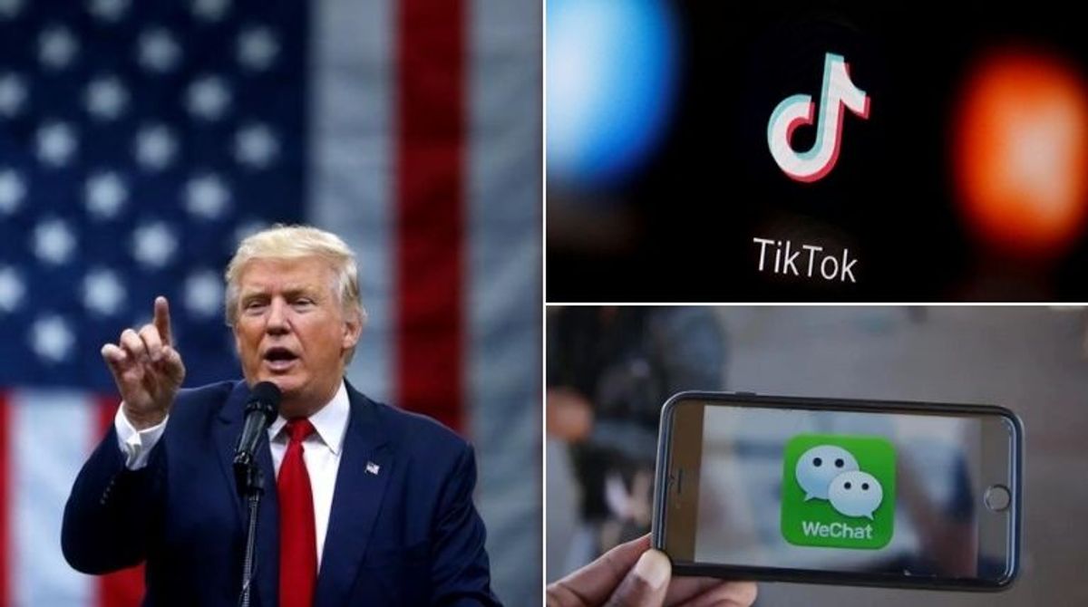 China asks US to stop 'bullying' after Trump bans TikTok and WeChat ...