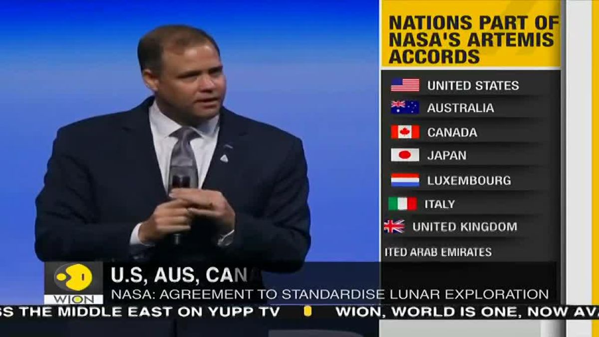 Eight nations sign NASA's international agreement for Moon exploration