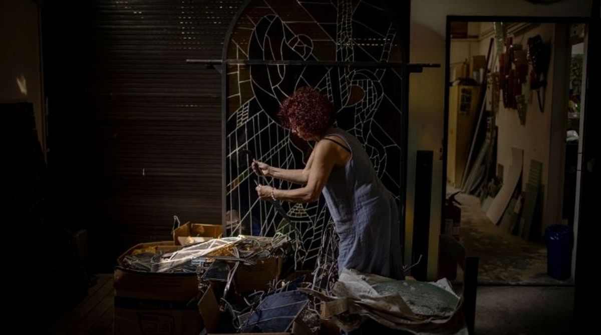 The Beirut blast shattered her masterpieces. Now, the rebuilding starts.