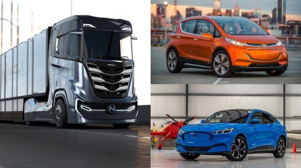 Automakers line up electronic vehicle models to take on Tesla