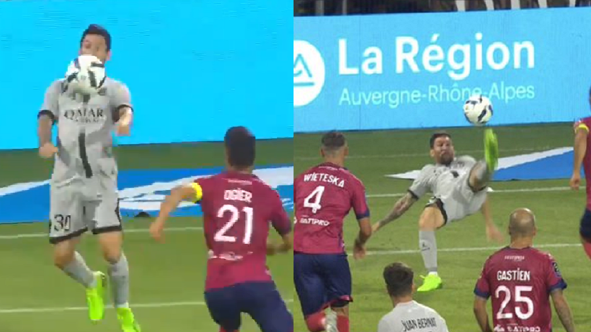 WATCH: Lionel Messi scores stunning bicycle kick goal as PSG thrash ...