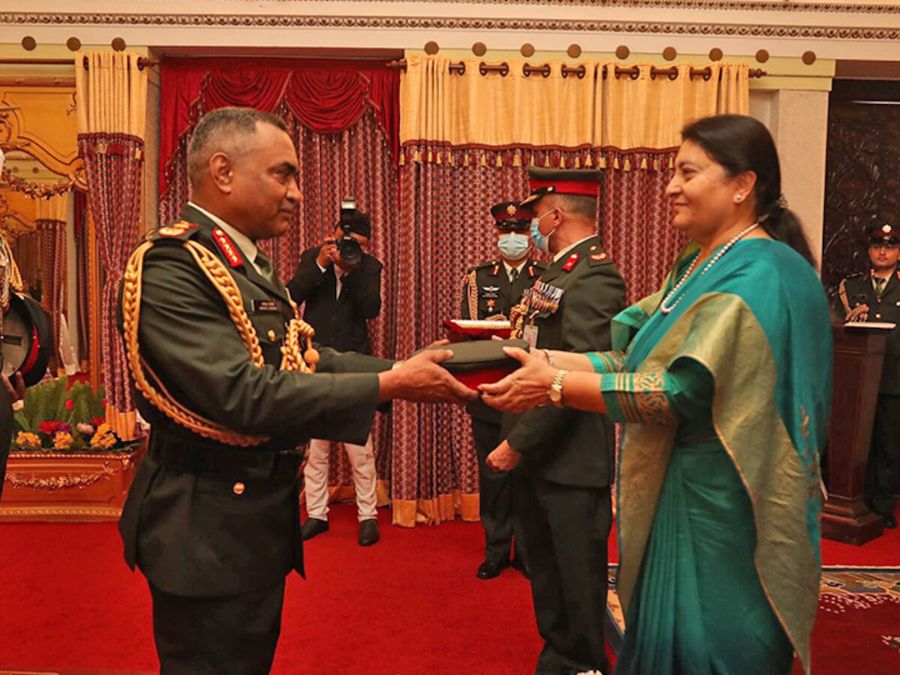 Indian army chief general Manoj Pandey conferred honorary rank of ...