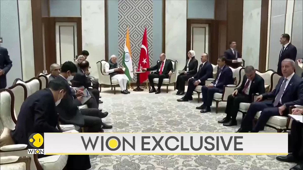 SCO Summit 2022: Indian PM Modi meets Turkish President