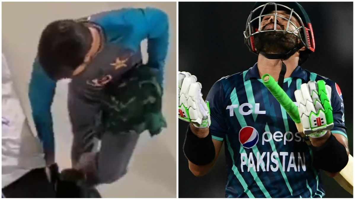 WATCH: SHOCKING! Md Rizwan lifts Pakistan flag with his feet as video goes viral