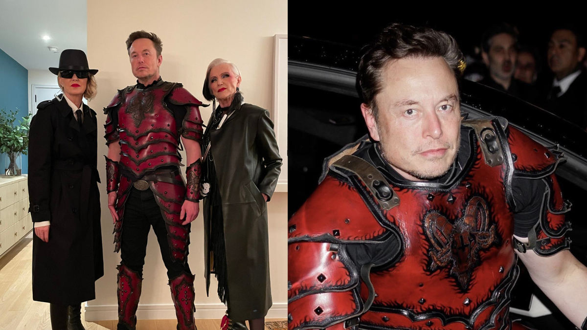 Elon Musk wears 'satanic' costume worth $7,500 at Heidi Klum's ...