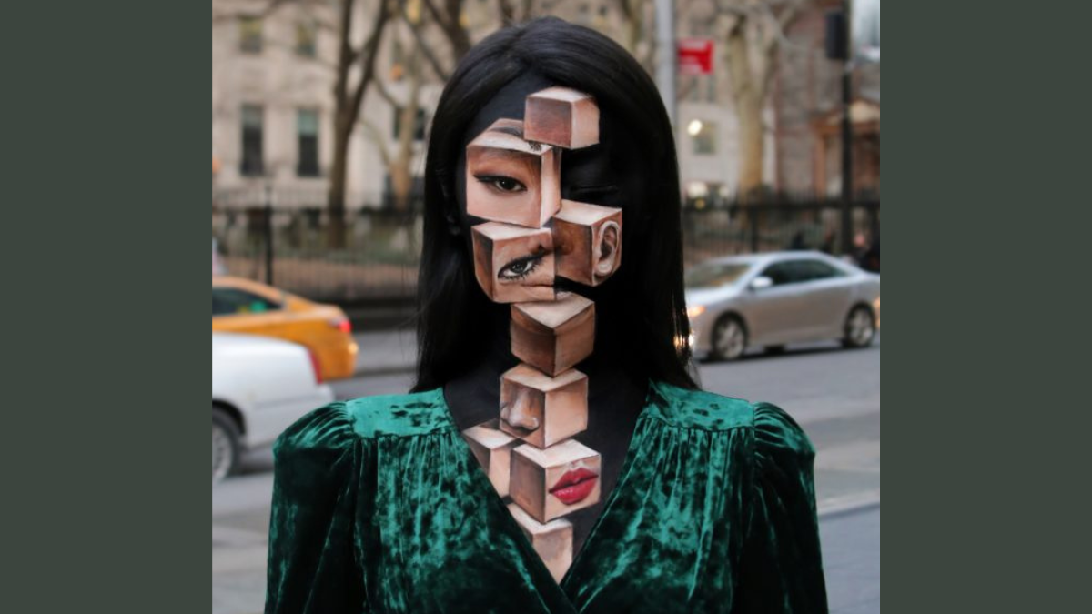 Eye eye captain! Optical illusion make-up that deceives the eye, take a look