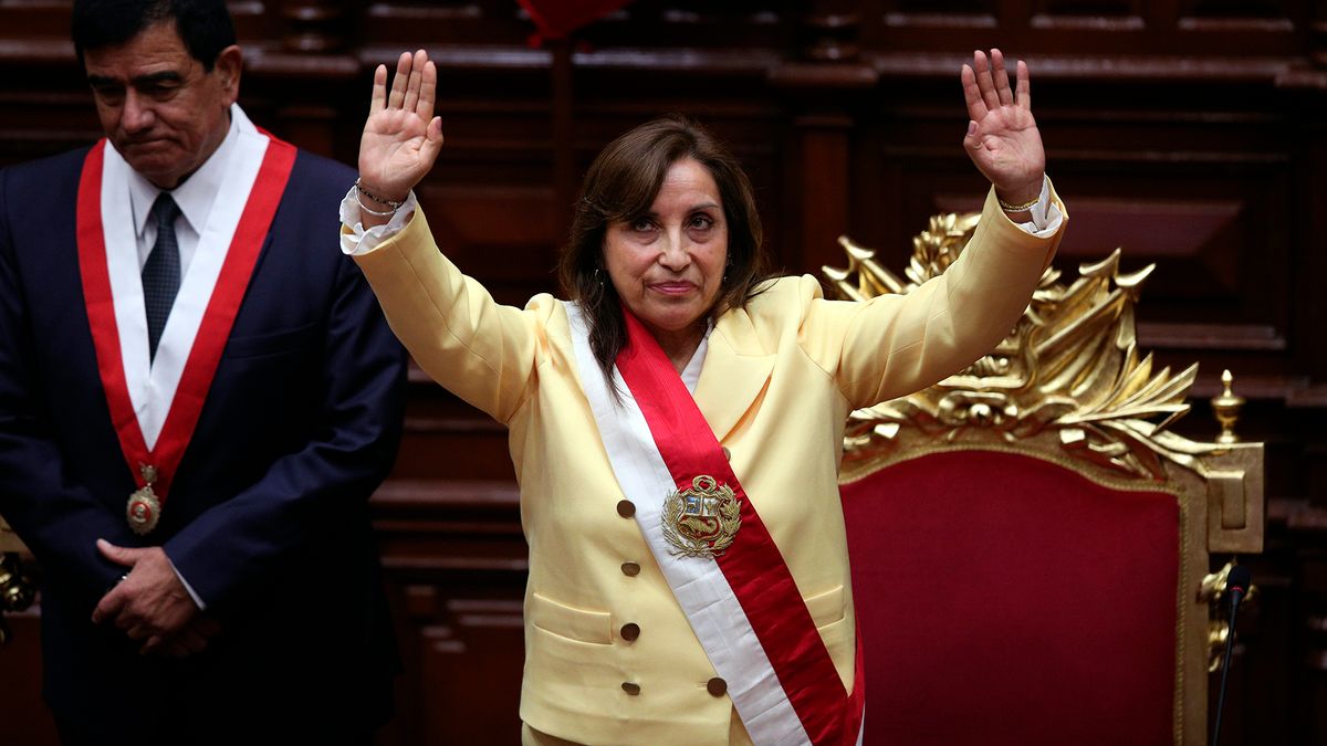 Dina Boluarte sworn in as Peru's first female President