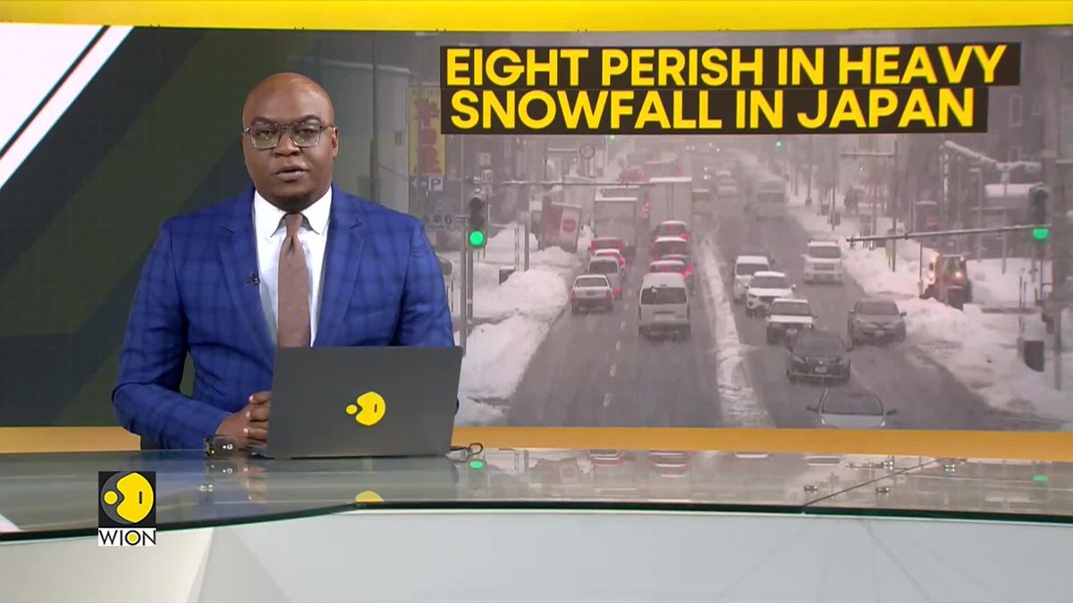 WION Climate Tracker | Japan: Heavy snowfall kills 8, injures dozen ...