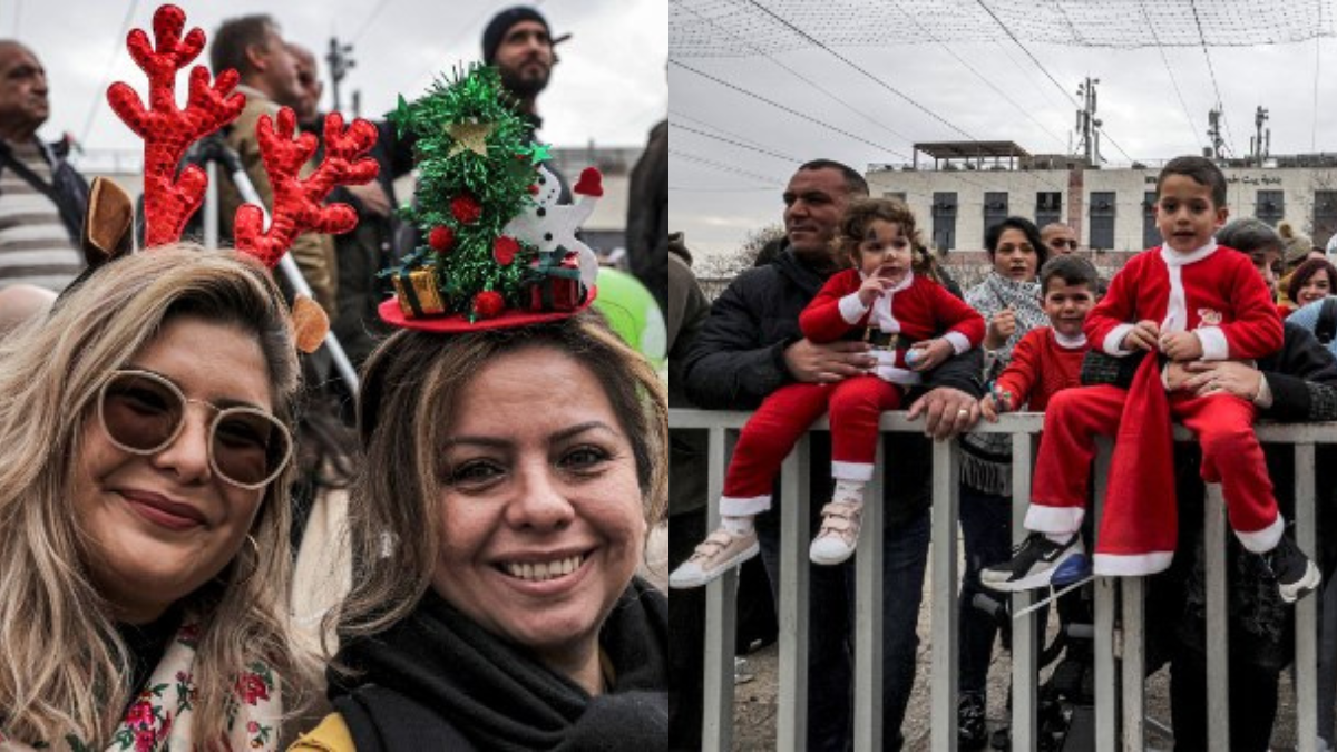 'Its wonderful to be back': Bethlehem celebrates Christmas after two ...