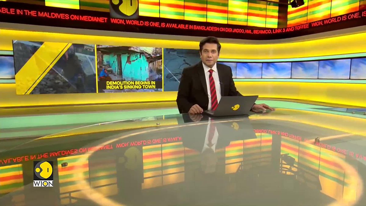 WION Climate Tracker: Demolition begins in India's sinking town Joshimath