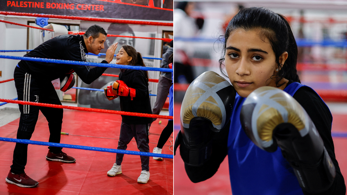Inspiring! First boxing club exclusively for women opens in Gaza