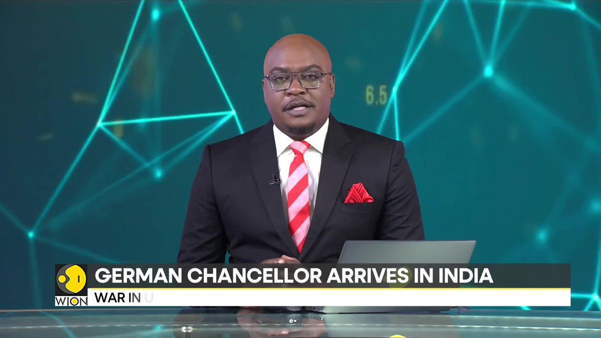 German Chancellor Olaf Scholz arrives in India, Prime Minister Modi ...